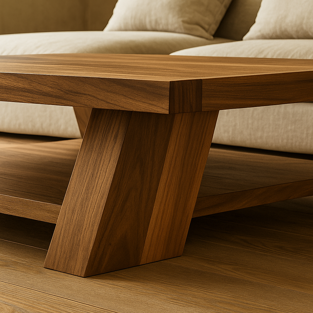 Solid Wood Coffee Table | The Terra | Handcrafted Texas – Rustic9 ...